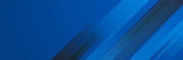 Latar Belakang Banner Abstrak Hitam Dan Biru Vektor Stok oleh ...