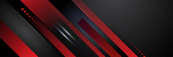 Black Red Abstract Banner Background Stock Vector by ©salmanalfa 613619928