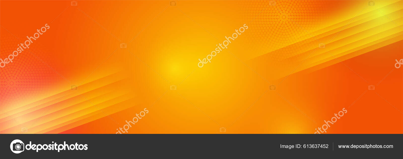 Modern Minimal Orange Futuristic Technology Science Background Design ...
