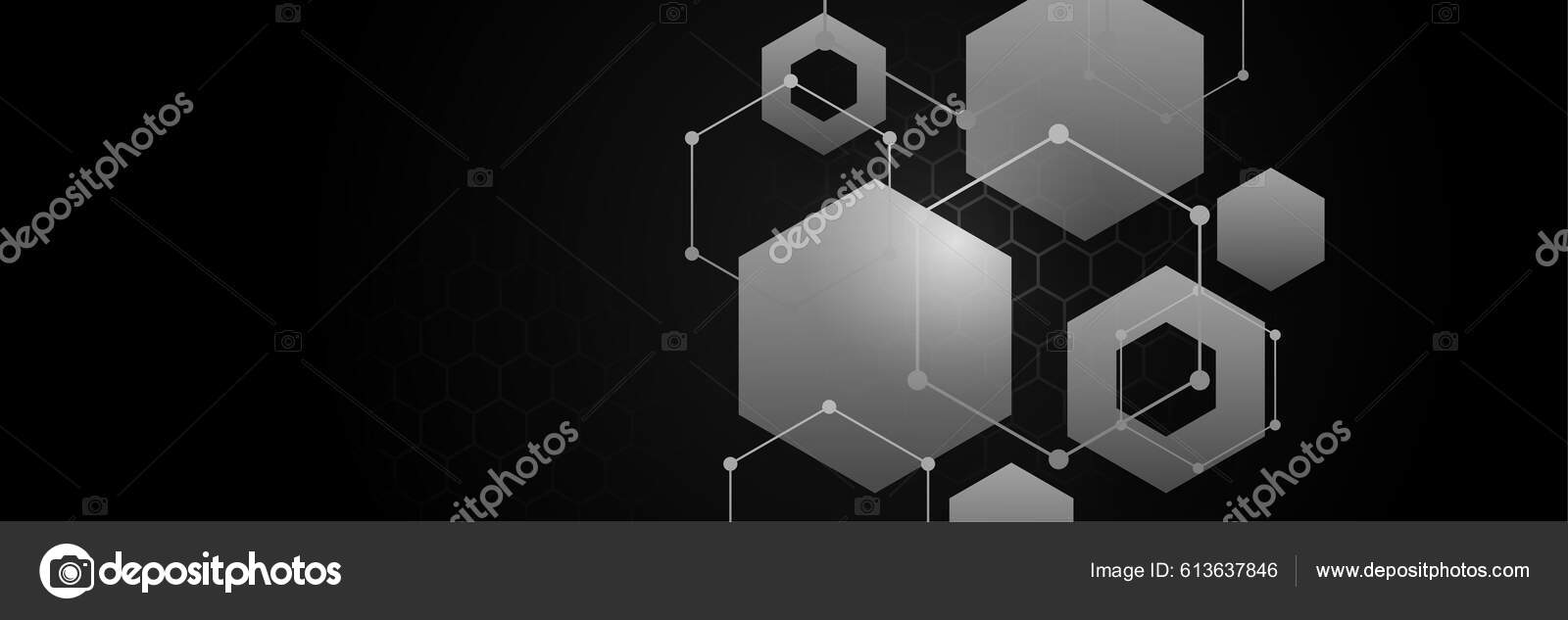 Black Technology Banner Background Stock Vector by ©salmanalfa 613637846