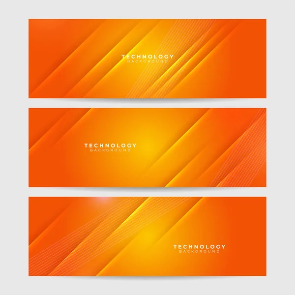 Modern Minimal Orange Futuristic Technology Science Background Design Abstract Orange Stock ...