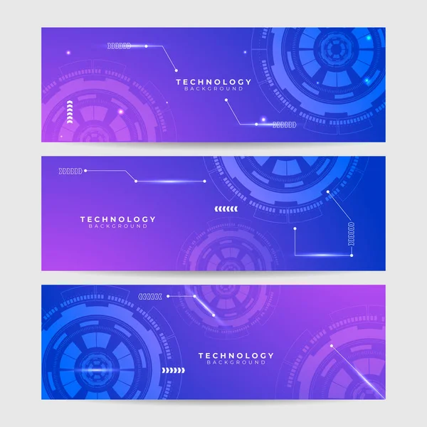 Technology rollup banners Stock Photos, Royalty Free Technology rollup ...