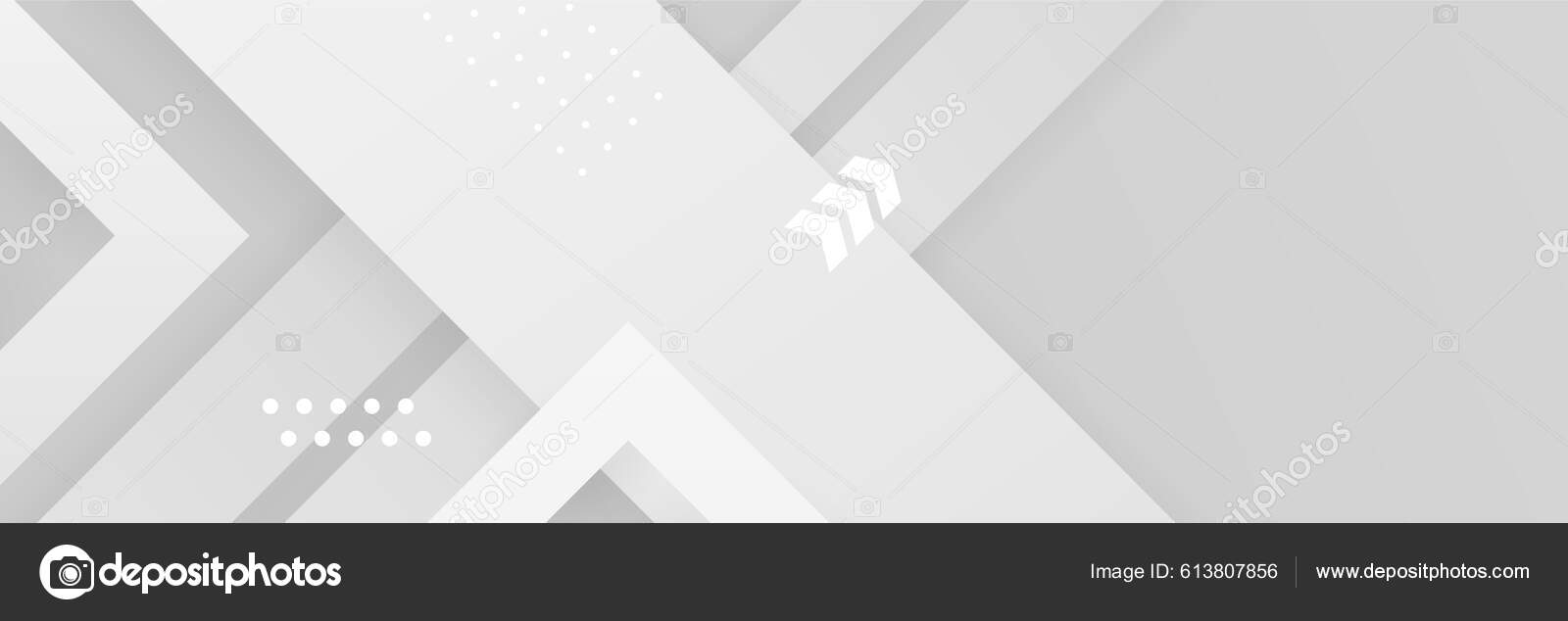 White Abstract Banner Background Stock Vector by ©salmanalfa 613807856