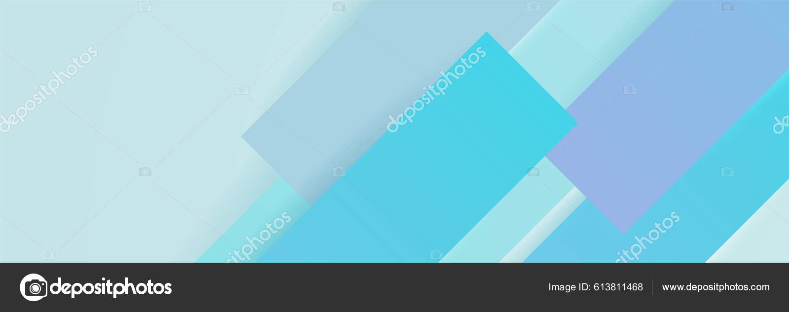 Light Blue Abstract Banner Background Stock Vector by ©salmanalfa 613811468