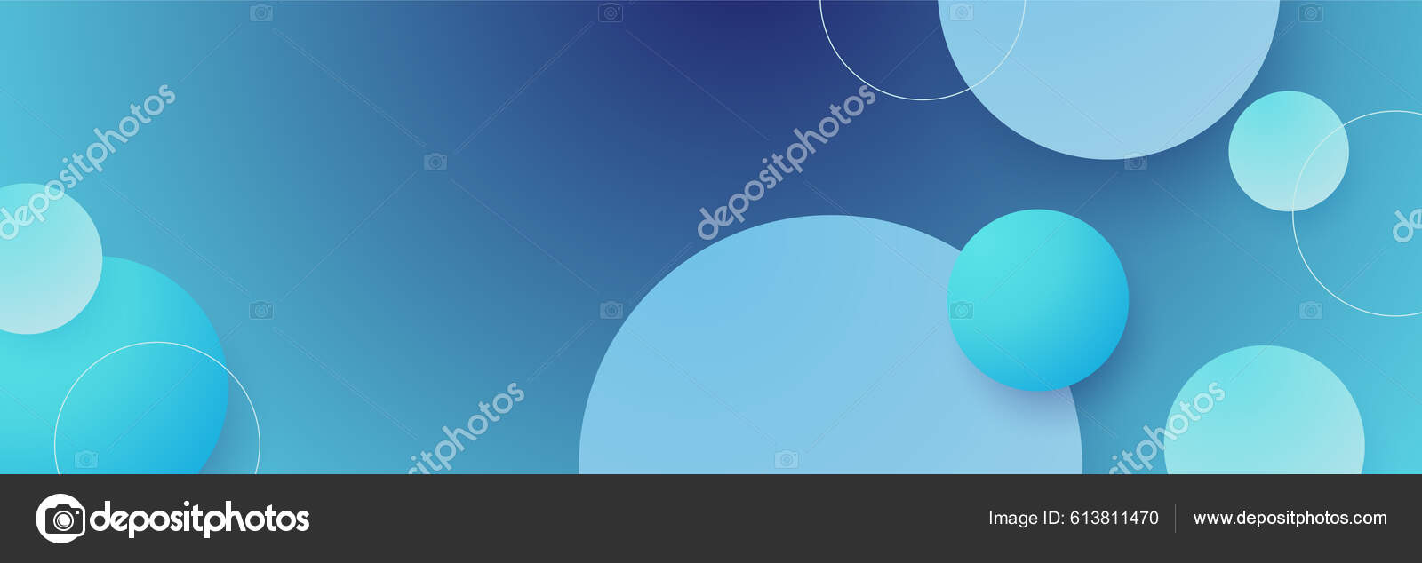 Light Blue Abstract Banner Background Stock Vector by ©salmanalfa 613811470
