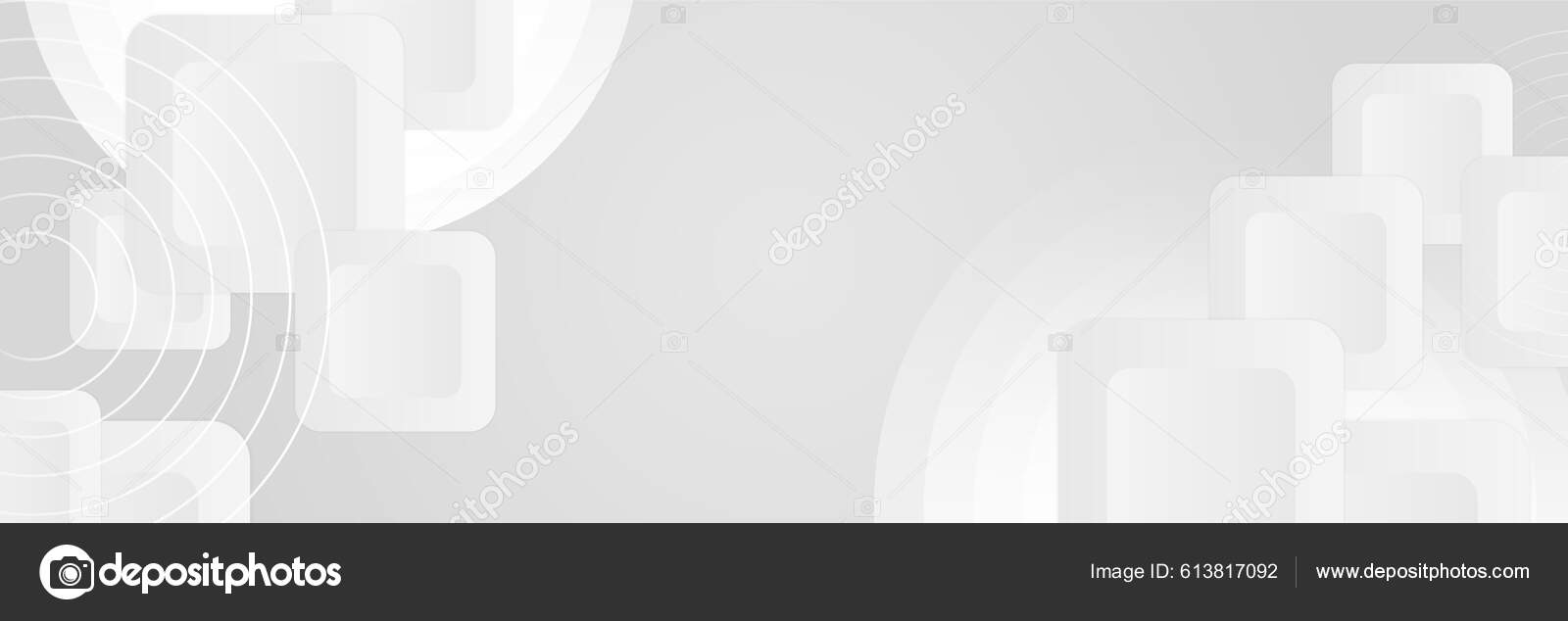 White Abstract Banner Background Stock Vector by ©salmanalfa 613817092