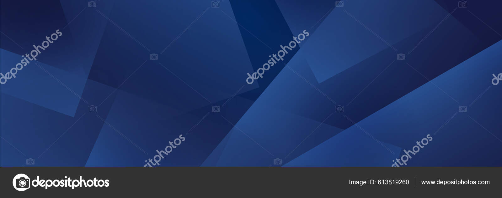 Dark Blue Abstract Banner Background Stock Vector by ©salmanalfa 613819260