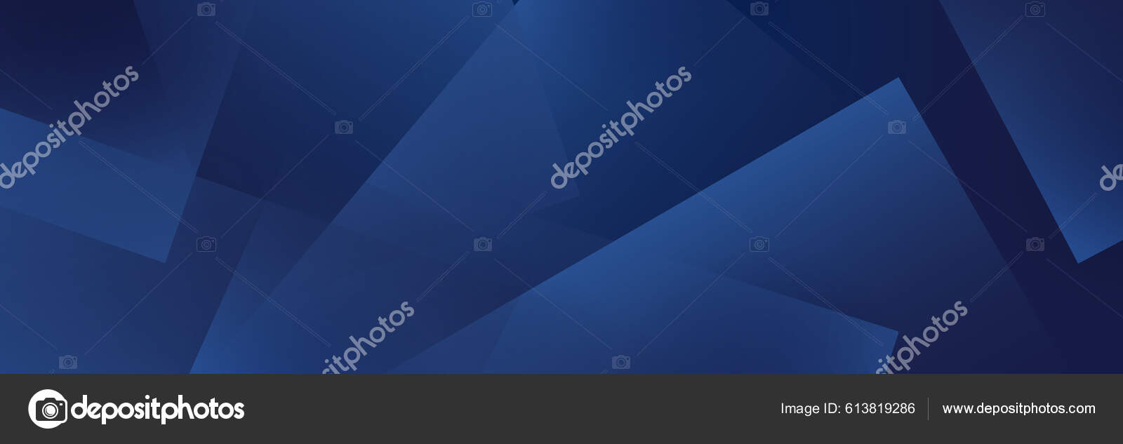 Dark Blue Abstract Banner Background Stock Vector by ©salmanalfa 613819286