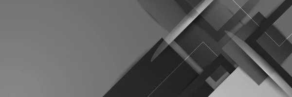 Black Abstract Banner Background Stock Vector by ©salmanalfa 613810926