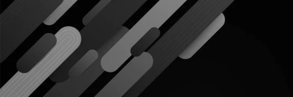 Black Abstract Banner Background Stock Vector by ©salmanalfa 613810750