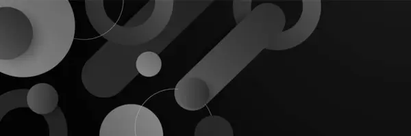 Black Abstract Banner Background Stock Vector by ©salmanalfa 613810750