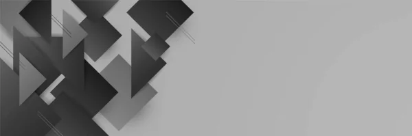 Black Abstract Banner Background Stock Vector by ©salmanalfa 613810722