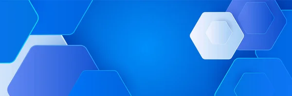 Blue Abstract Banner Background Stock Vector by ©salmanalfa 613816044