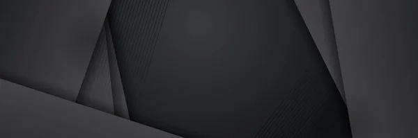 Abstract Black Banner Designed Background Wallpaper Poster Brochure ...