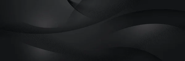 Abstract Black Banner Designed Background Wallpaper Poster Brochure ...