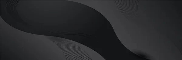 Abstract Black Banner Designed Background Wallpaper Poster Brochure ...