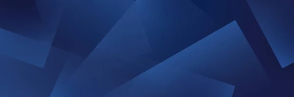 Modern Blue Abstract Web Banner Background Creative Design Stock Vector ...