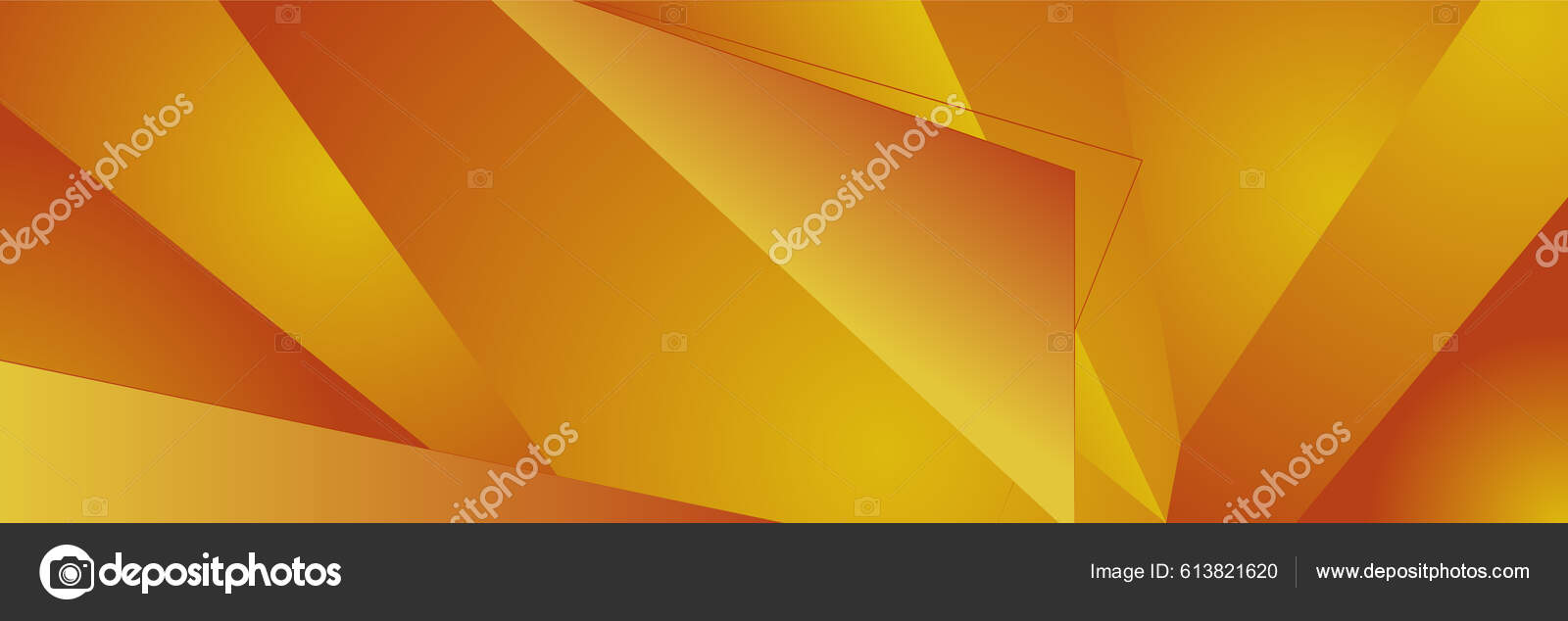 Orange Abstract Banner Background Stock Vector By ©salmanalfa 613821620