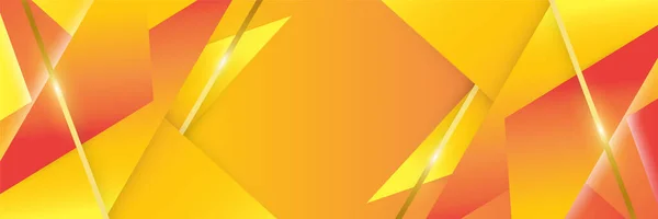 Orange Abstract Banner Background Stock Vector by ©salmanalfa 613825302