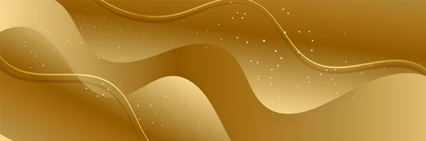 Abstract Gold Banner Background Stock Vector by ©salmanalfa 613826880