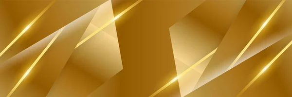 Abstract Gold Banner Background Stock Vector by ©salmanalfa 613826880
