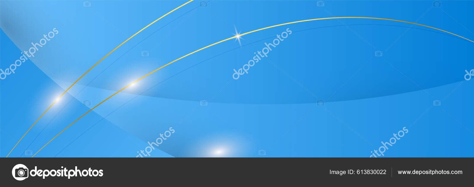 Blue Abstract Banner Background Stock Vector by ©salmanalfa 613830022