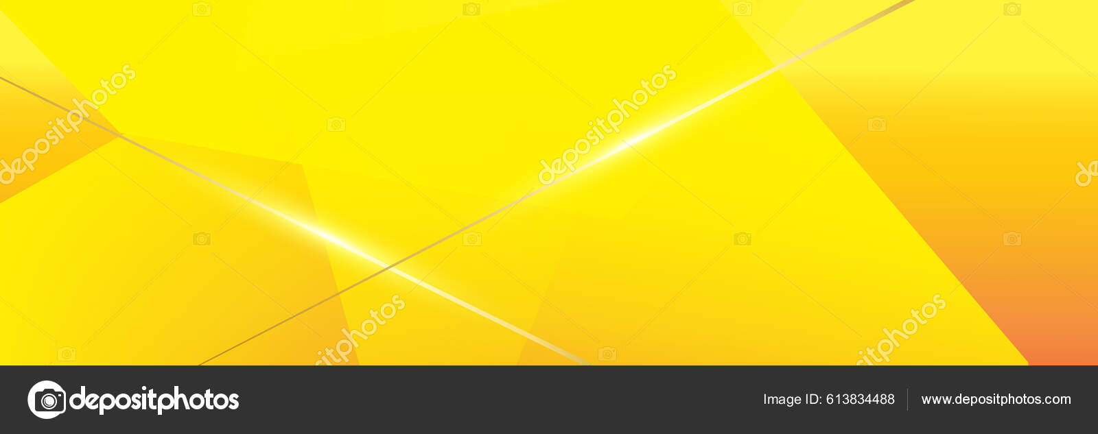 Orange Abstract Banner Background Stock Vector By ©salmanalfa 613834488