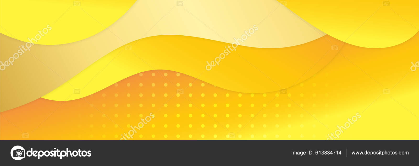 Orange Abstract Banner Background Stock Vector By ©salmanalfa 613834714