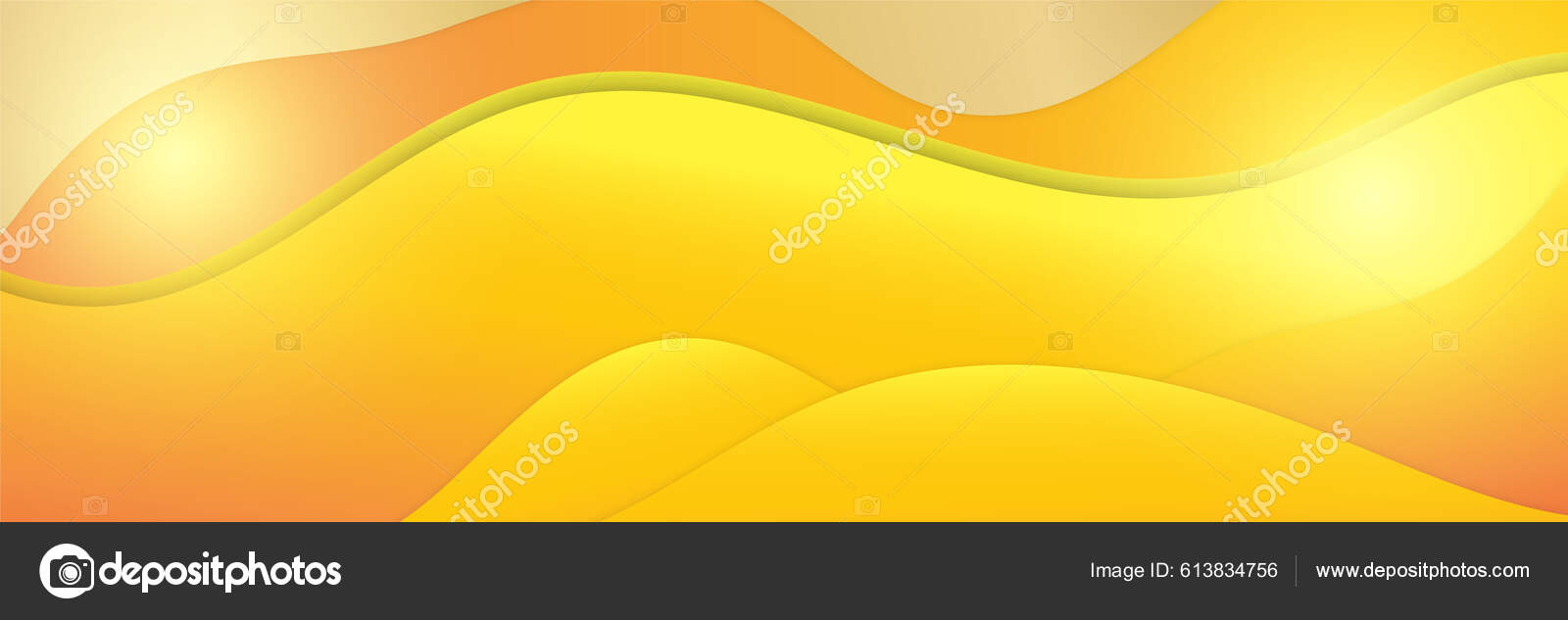 Orange Abstract Banner Background Stock Vector By ©salmanalfa 613834756