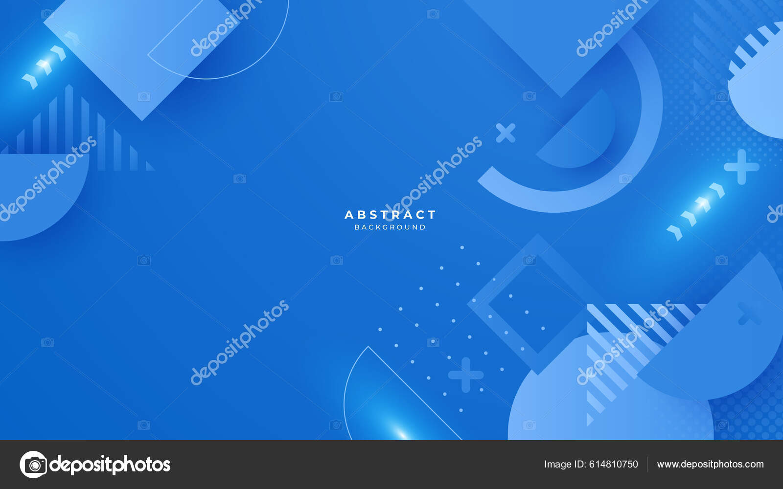 Abstract Blue Background Minimalist Simple Business Presentation Design ...