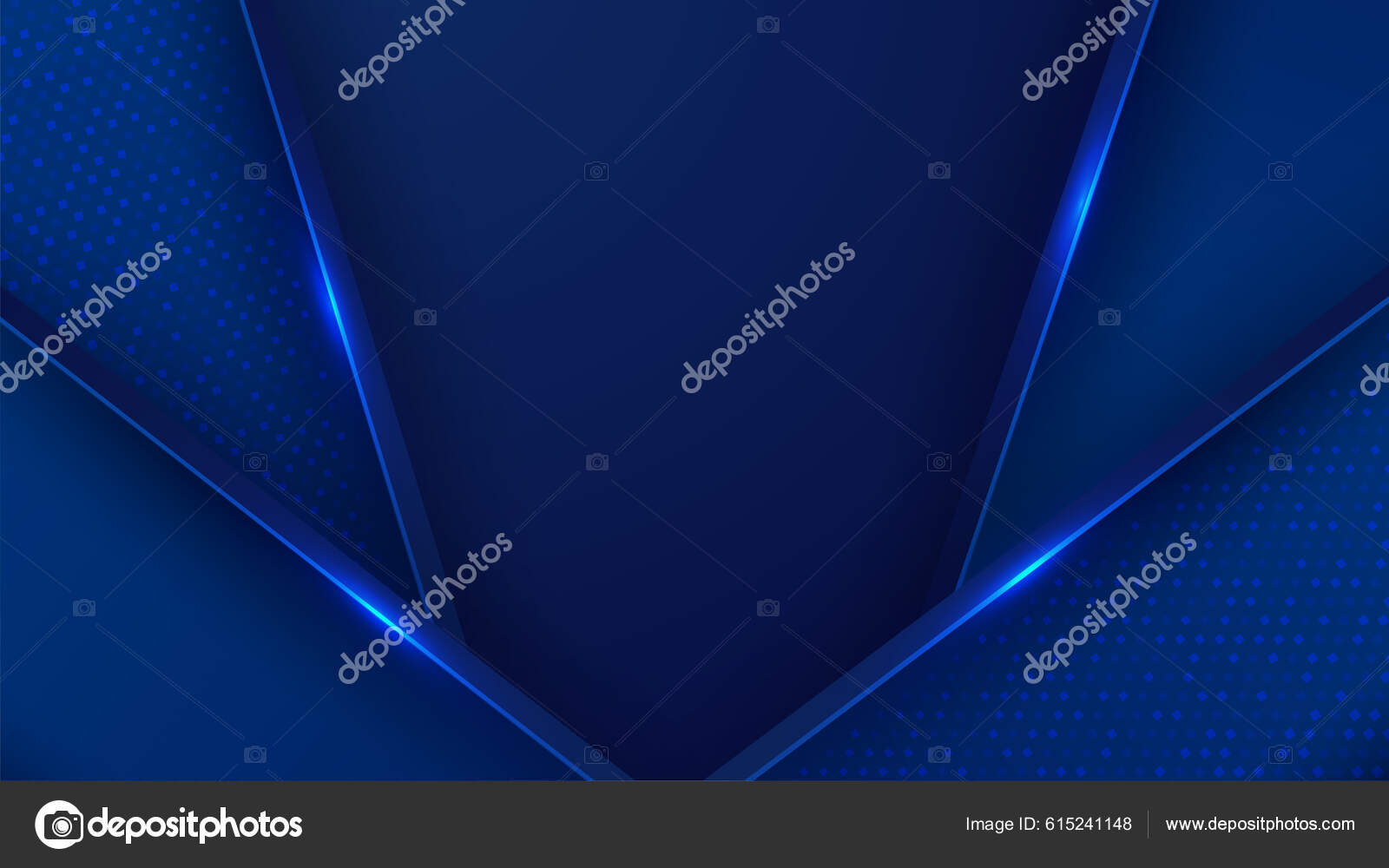 Blue Background Vector Illustration Lighting Effect Graphic Text ...