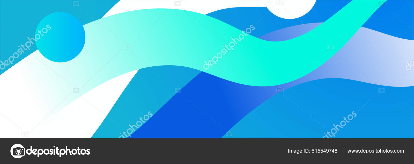 Latar Belakang Banner Biru Muda Abstrak Vektor Abstrak Desain Grafis ...