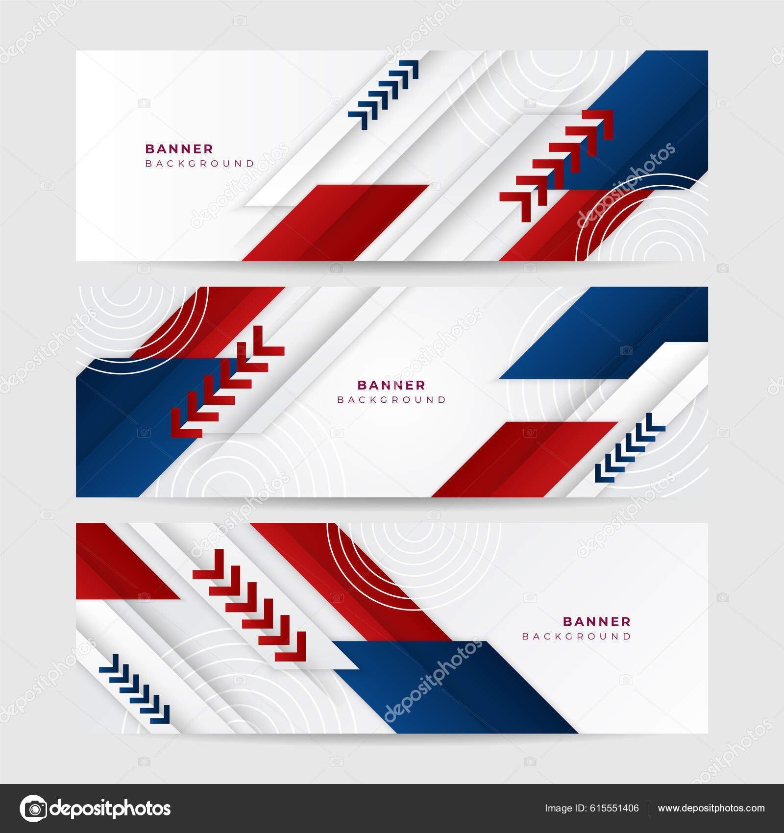 Modern Color Abstract Web Banner Design Template Background Stock ...