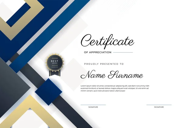 100,000 Blue certificate background Vector Images | Depositphotos