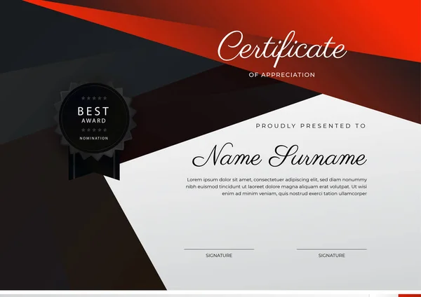 100,000 Red certificate background Vector Images | Depositphotos