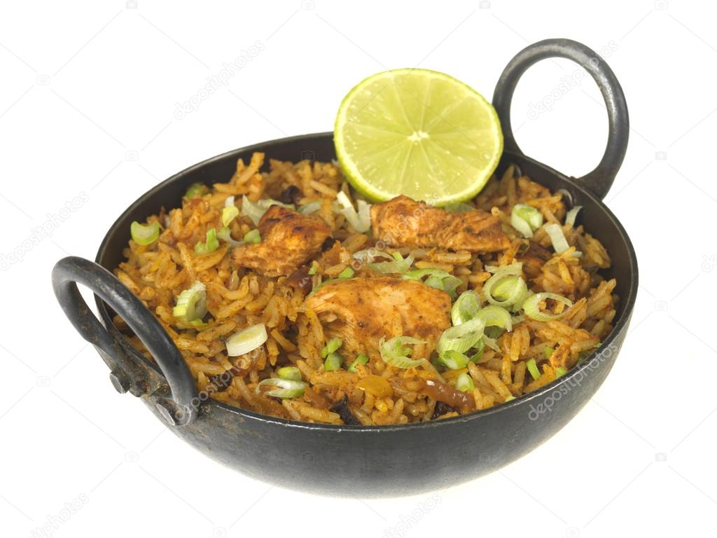 Chicken Tikka Biryani — Stock Photo © richardmlee #12596679