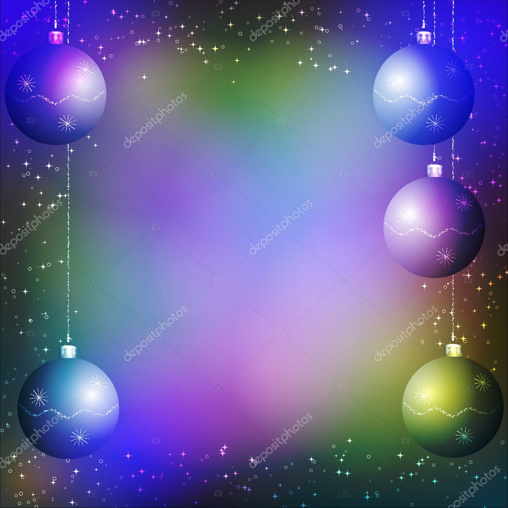 Colorful christmas background Stock Vector Image by ©lena_laska #14092707