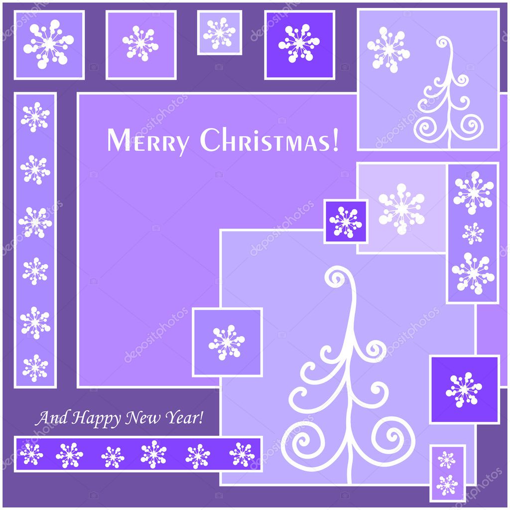 Christmas Card Stock Vector By ©lena Laska 16411195