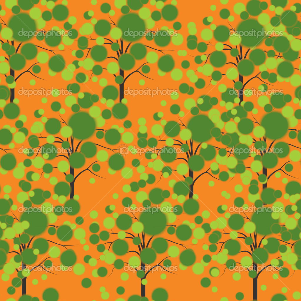 Seamless trees Stock Vector Image by ©lena_laska #18218411