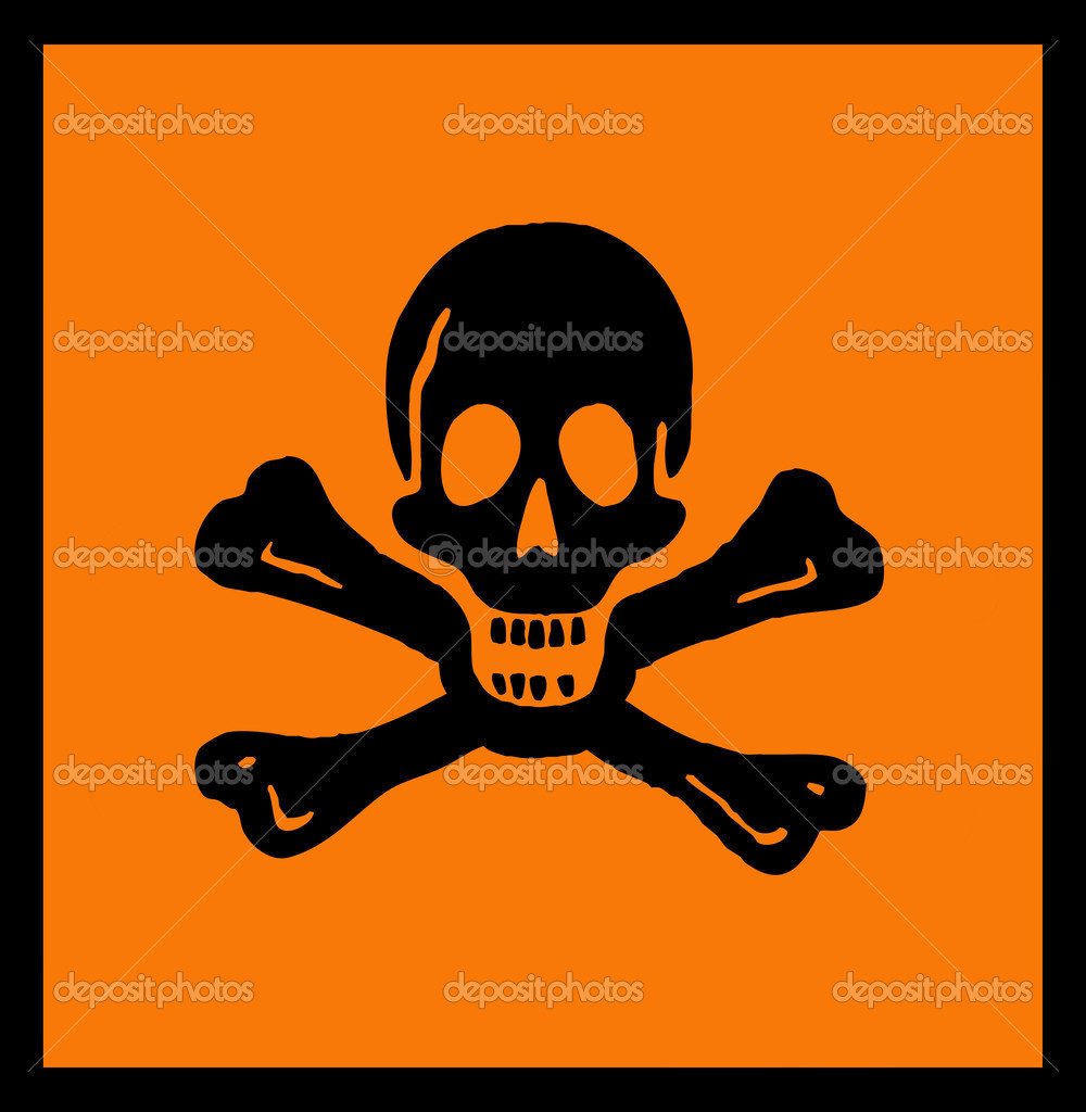 Símbolo de productos tóxicos Ilustración de stock #48644023 de ©Getino13
