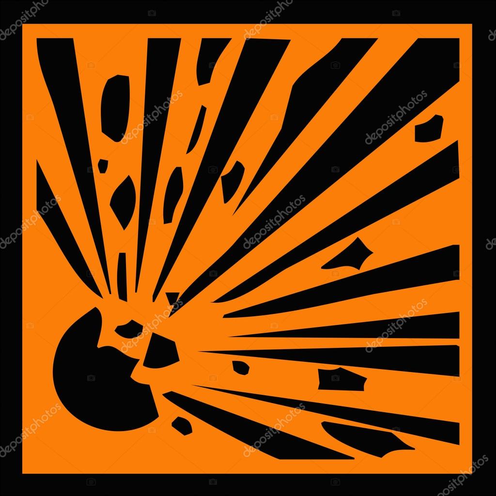 Símbolo de explosivo — Fotografias de Stock © Getino13 #48644437