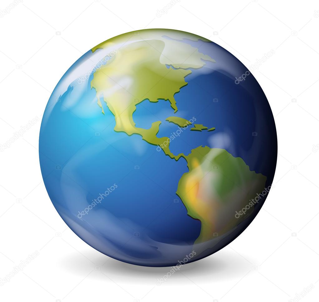 Blue marble - Earth Stock Vector Image by ©blueringmedia #14066604