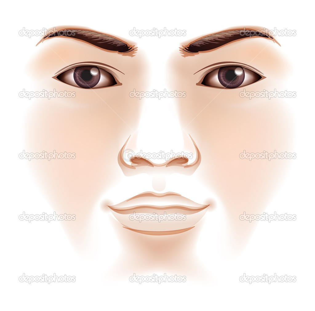 Cara humana Vector de stock por ©blueringmedia 17819145