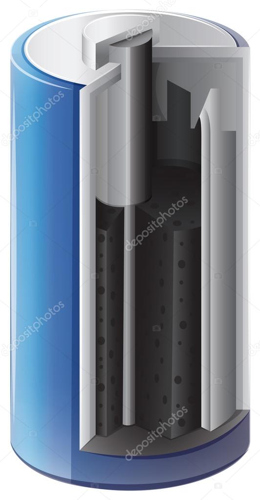 Dry cell — Stock Vector © blueringmedia #27298473