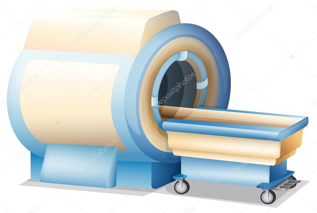 MRI machine Stock Vector Image by ©blueringmedia #27770679