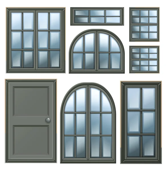 Different windows Vector Art Stock Images | Depositphotos