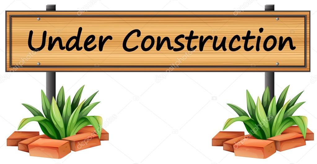 An under construction sign Stock Vector by ©blueringmedia 36147207
