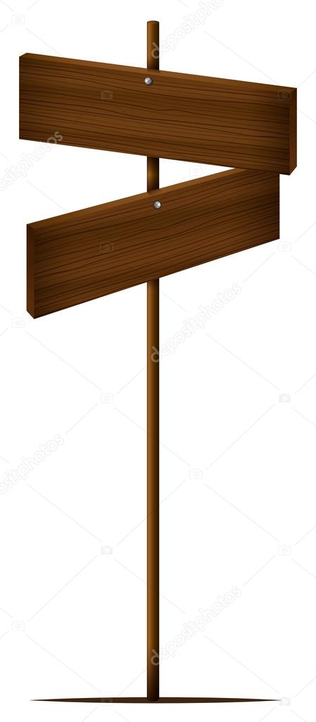 A post with two empty boards Stock Vector Image by ©blueringmedia #39031115