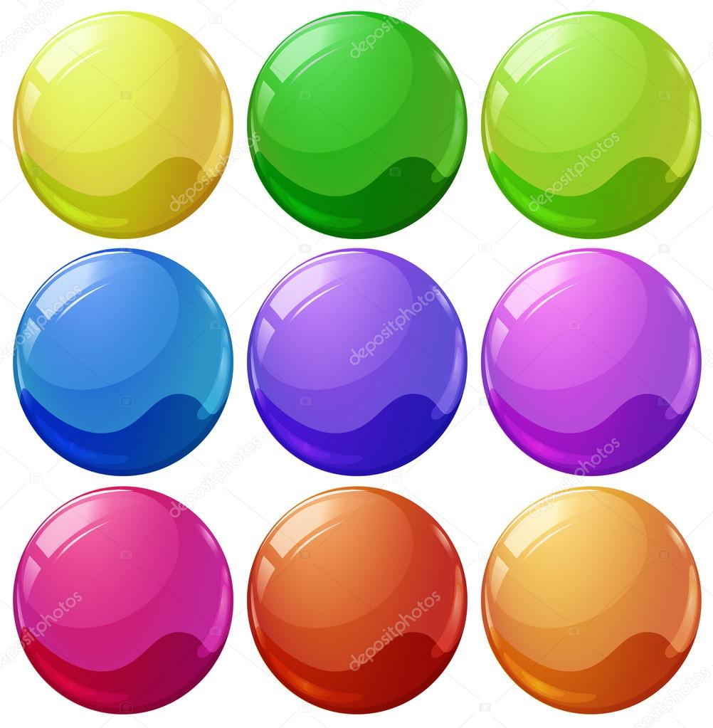 Colorful balls — Stock Vector © blueringmedia #41723349