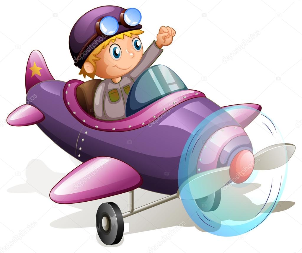 A purple vintage plane Stock Vector Image by ©blueringmedia #50431697